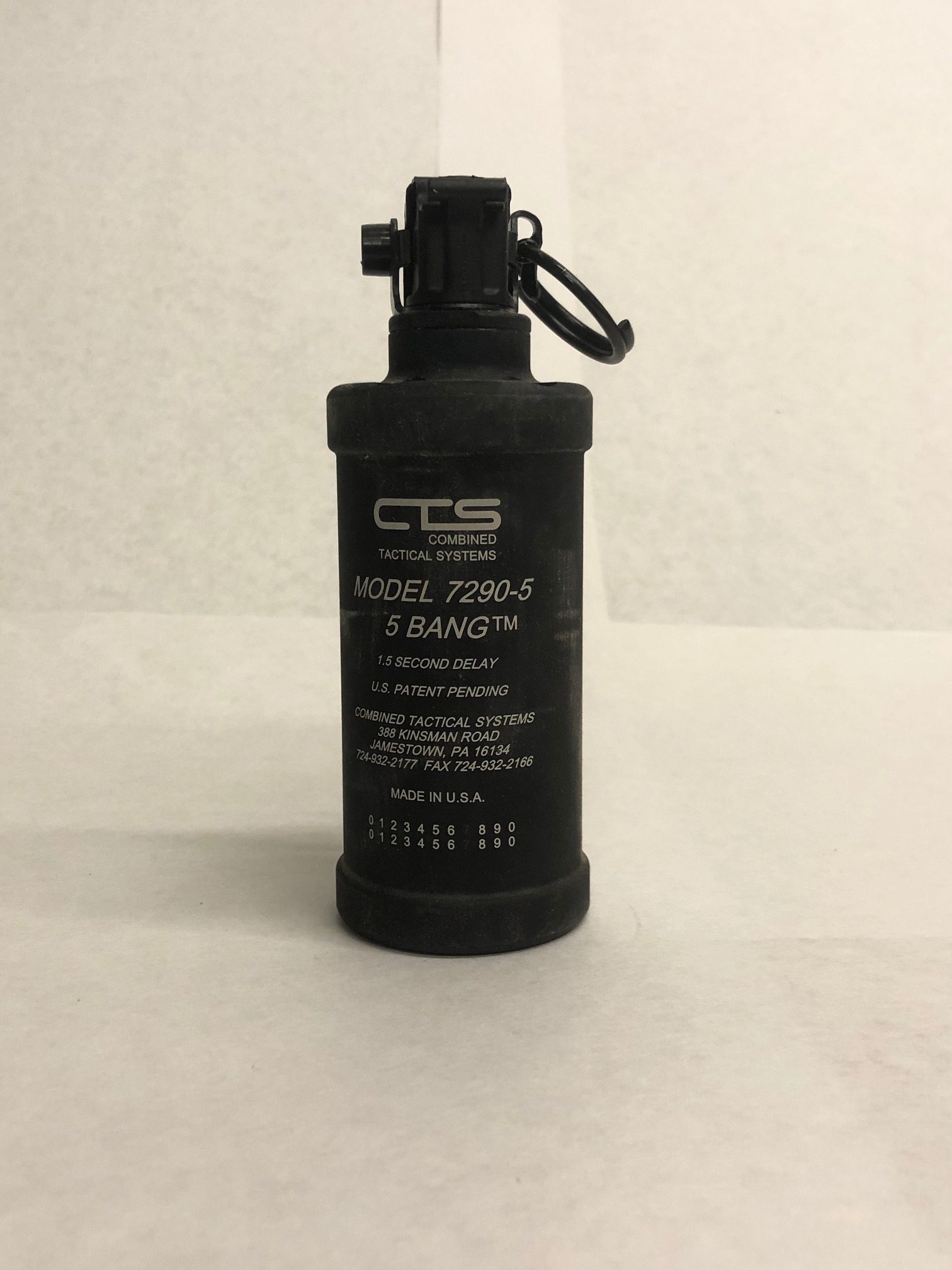 CTS Tactical 5 Bang Flash-Bang Diversionary Device, Aluminum Body ...