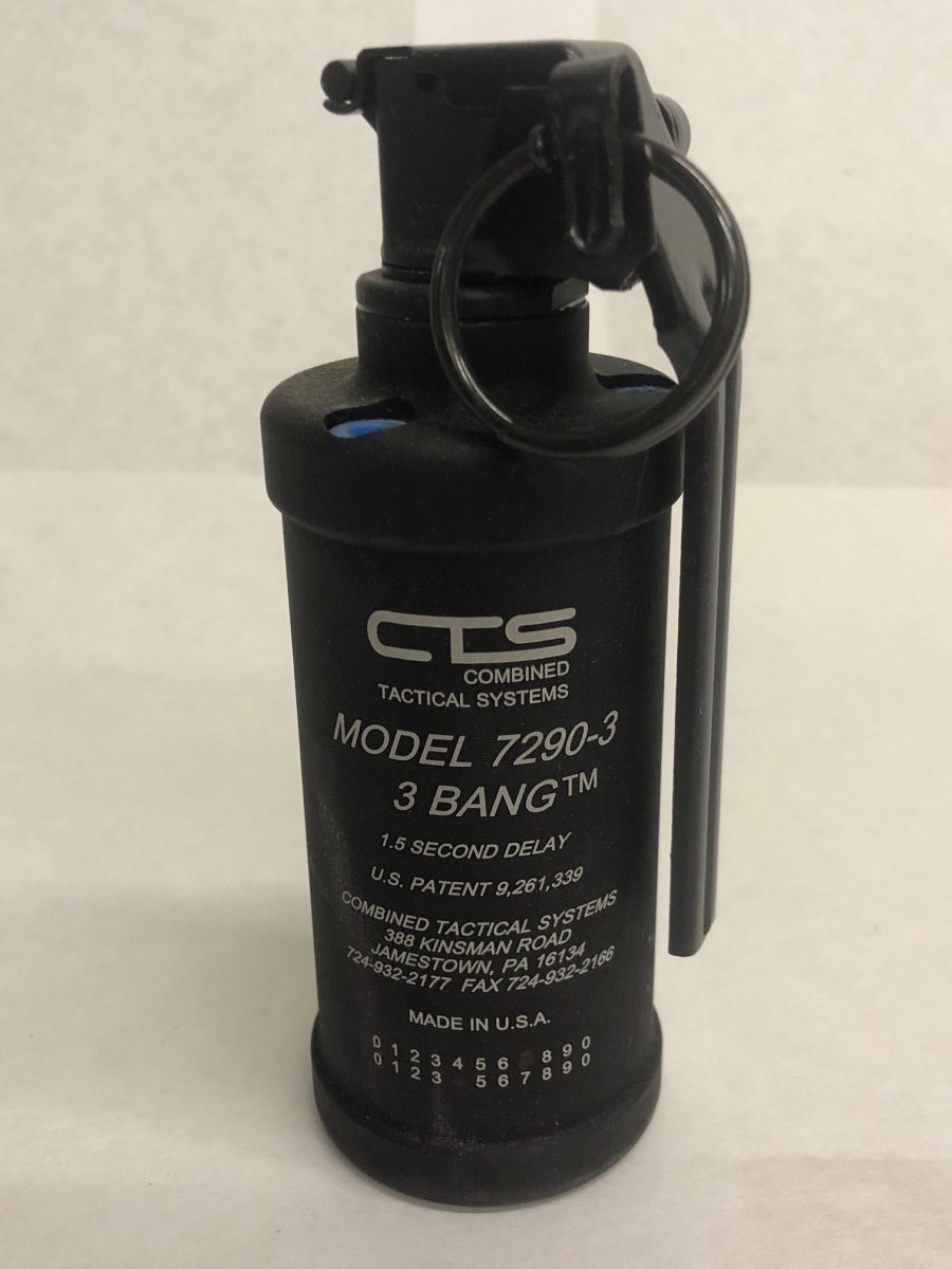 CTS Tactical 3 Bang Flash-Bang Diversionary Device, Aluminum Body ...