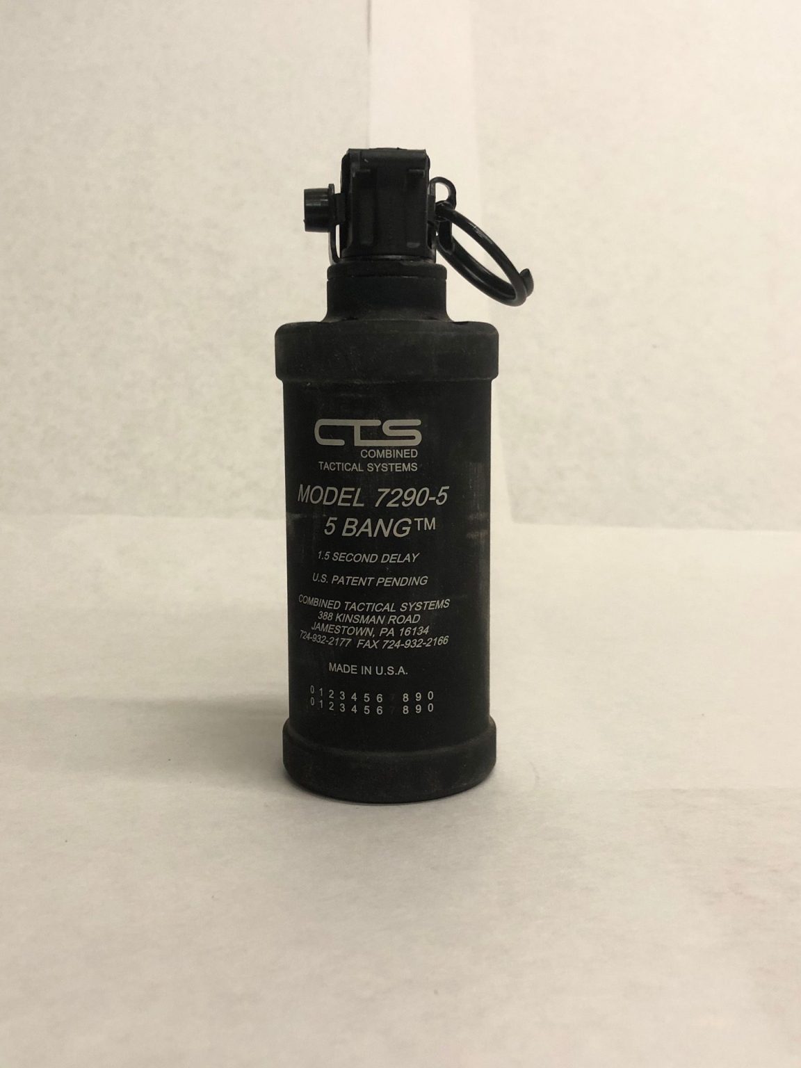 CTS Tactical 5 Bang Flash-Bang Diversionary Device, Aluminum Body ...